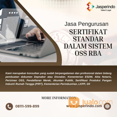SERTIFIKAT STANDAR DALAM SISTEM OSS RBA di Kota Tangerang Selatan ... SERTIFIKAT STANDAR DALAM SISTEM OSS RBA di Kota Tangerang Selatan ...