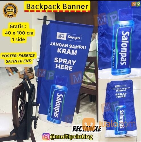 PACER FLAG-BACKPACK BANNER-TAS BENDERA-TAS LARI-VEST RUNNING-ROMPI LARI ...