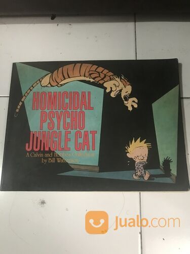 Buku Komik Calvin And Hobbes Homicidal Psycho Jungle Cat Warner