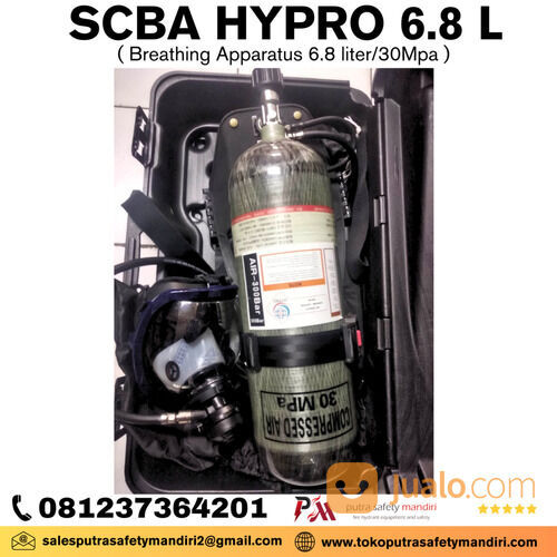 TABUNG OKSIGEN ALAT BANTU PERNAFASAN SCBA HYPRO CYLINDER STEEL 6.8 ...