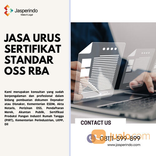 SERTIFIKAT STANDAR OSS RBA di Kota Tangerang Selatan, Banten | Jualo.com