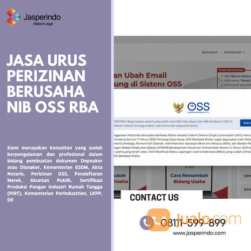 PERIZINAN BERUSAHA NIB OSS RBA di Kota Tangerang Selatan, Banten ...