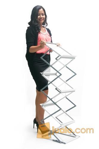 Rak Brosur / Brochure Rack Portable / Display utk pameran & Promosi di ...