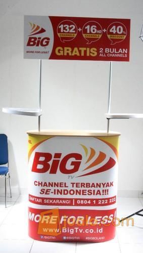 Easy Counter, Event Desk, Meja Display Oval, Portable Praktis utk ...