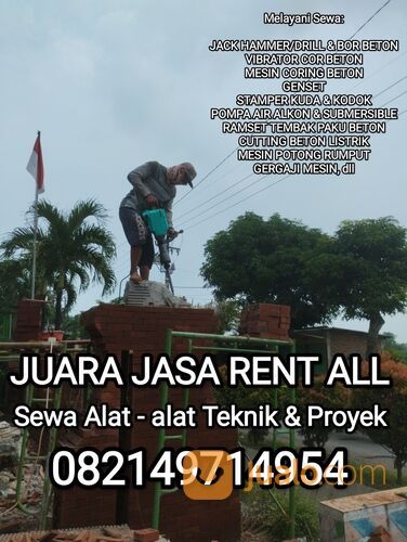 SIDOARJO Sewa Rental Jack Hammer Drill Besar Penghancur Beton di Kab ...