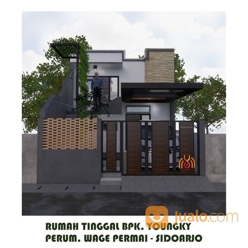 Gambar Desain Arsitek Struktur Rab Bangunan Rumah di Kota Surabaya ...