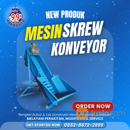 MESIN SKREW CONVEYOR / KONVEYOR di Kota Surabaya, Jawa Timur | Jualo.com