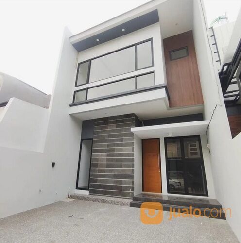 Rumah Klampis Semolo Minimalis Modern Dua Lantai di Kota Surabaya, Jawa ...