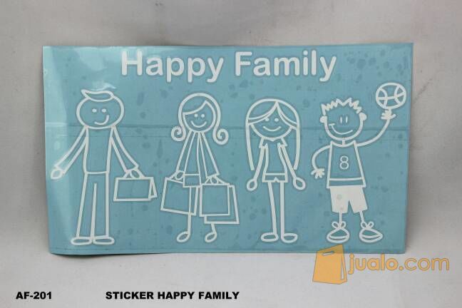 Sticker Happy Family / Stiker Happy Famili di Kota Tangerang, Banten ...
