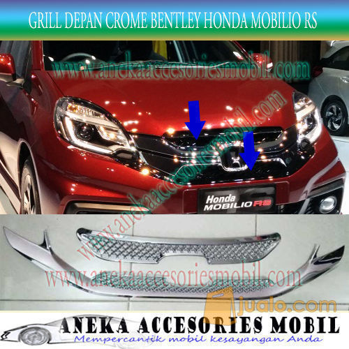 Grill/Grille Depan Chrome Luxury Model Bentley Honda Mobilio RS di Kota ...