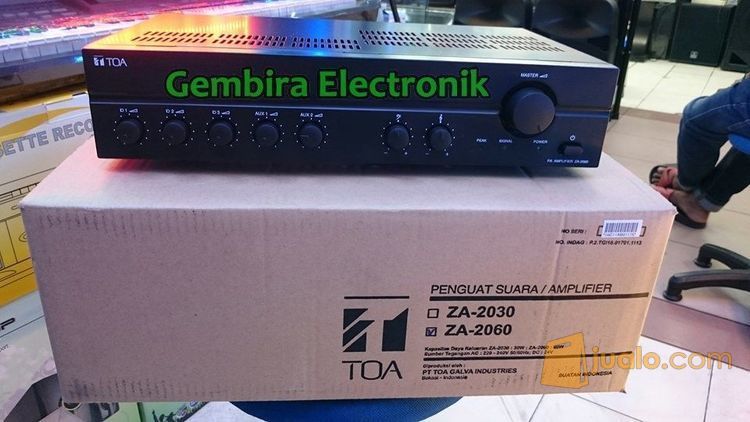 TOA Mixer Amplifier ZA-2060 di Kota Jakarta Barat, DKI Jakarta | Jualo.com