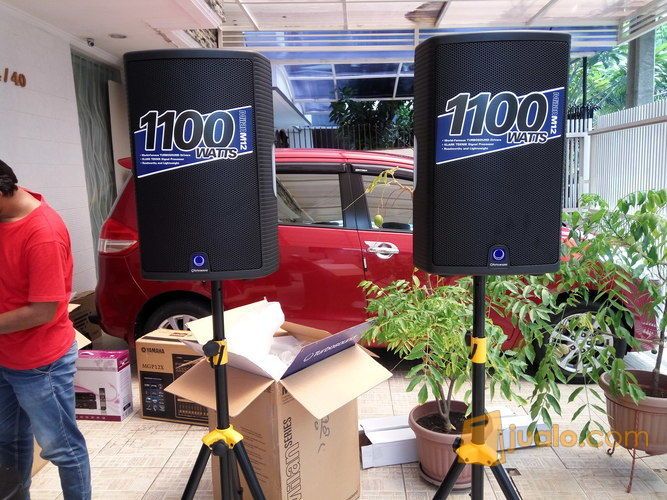 Speaker Active Turbo Sound Miland 12/1100 Watt By Klark Technics Suara ...