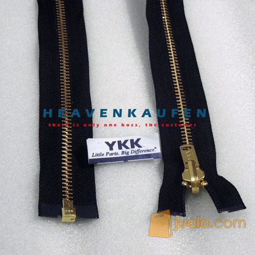 Resleting Gigi Besi YKK 75 cm/30 inch Gold Emas di Kota Malang, Jawa ...
