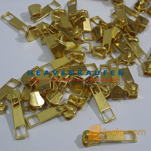 Kepala Resleting/Zipper Gigi Besi No 5 Gold/Emas di Kota Malang, Jawa ...