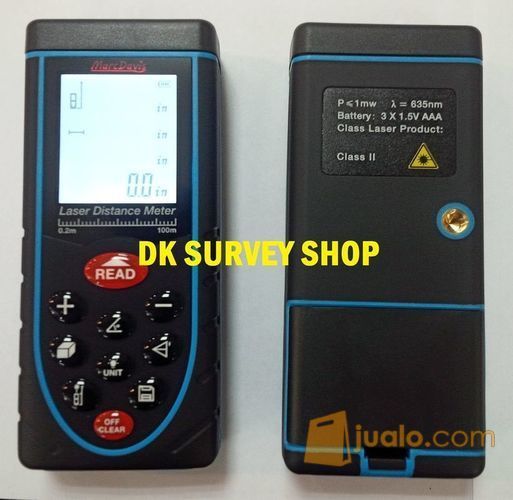 Meteran Laser 100 Meter / Laser Distance Meter / Lasermeter MARC DAVIS ...