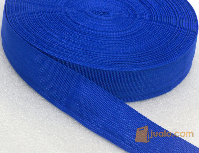 Tali Webbing Tas 3,8 cm Biru Meteran/Rol2an di Kota Malang, Jawa Timur ...