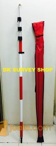 Telescopic Range Pole / Prism Pole/ Pole Stick / Jalon Prisma 5 Meter ...