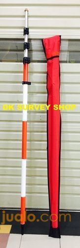 Telescopic Range Pole / Prism Pole/ Pole Stick / Jalon Prisma 5 Meter ...