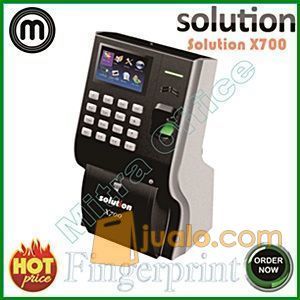 Solution X700/Mesin absensi/Mesin absen/Finger print/Absensi kartu/Ink ...