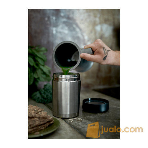 IKEA EFTERFRAGAD Termos / Thermos / Steel Vacuum Flask Makanan, 0.5 L ...