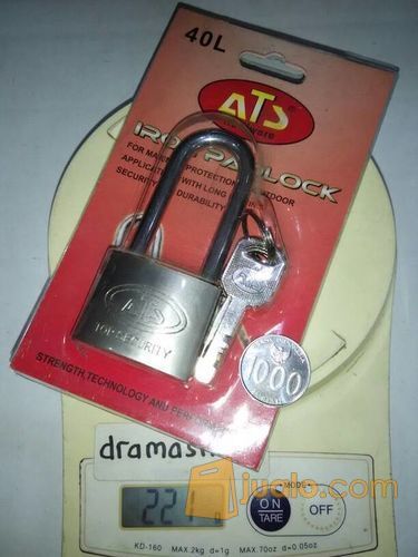 Gembok Baja ATS 40mm Panjang Iron Padlock 40 mm L di Kota Jakarta Barat ...