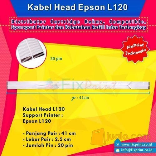 Kabel Head Epson L120, Cable Flexible Epson L120 (Tanpa Kabel Sensor ...
