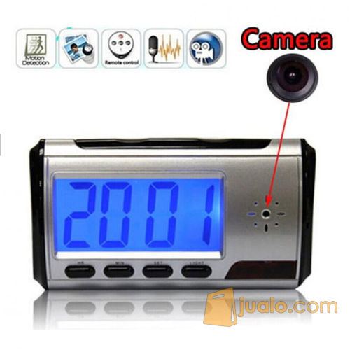 Kamera Pengintai Spy Camera Digital Clock Appearance 720P di Kota ...