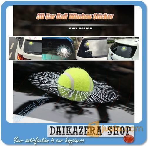 Stiker 3D Mobil Model Bola Tenis Hit Car Body di Kota Bogor, Jawa Barat ...