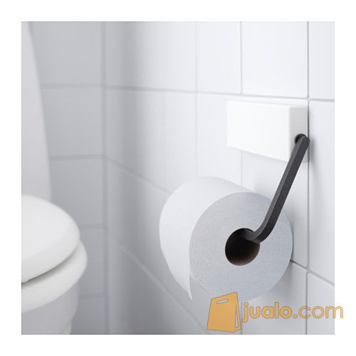 Ikea Hjalmaren ~ Tempat Tissue Roll Toilet Dari Kayu Pinus + Baja di ...