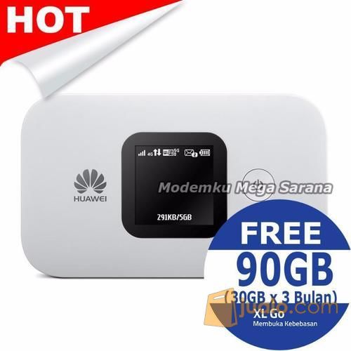 Mifi Huawei E5577 4G LTE Free XL Go 90GB (30GB X 3bln) di Kab. Sleman ...