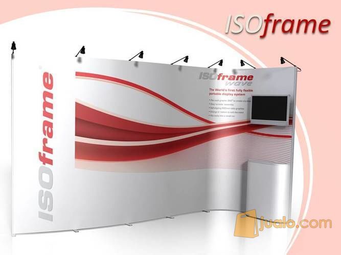 ISO Frame Backwall, Backdrop Portable untuk Pameran dan Promosi di Kota ...