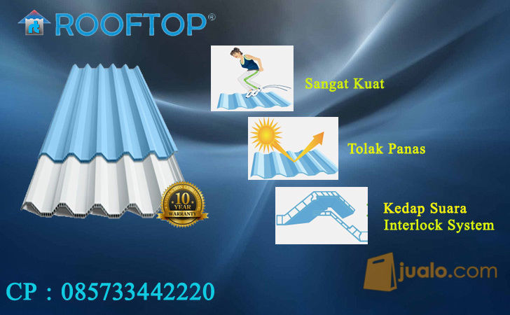 ATAP PVC ROOFTOP HARGA MURAH di Kota Denpasar, Bali | Jualo.com