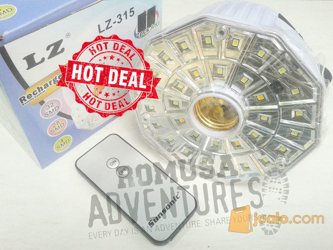 LAMPU EMERGENCY DARURAT LZ-315 32 LED SMD / DOBLE LED PUTIH DAN KUNING ...