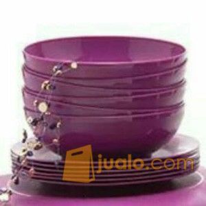 Tupperware Open House OH Dessert Bowl (6) dan Dessert Plate (6) di Kota ...