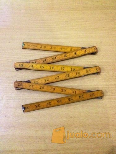 Meteran Lipat Kayu Jadul Two Axe di Kota Malang, Jawa Timur | Jualo.com