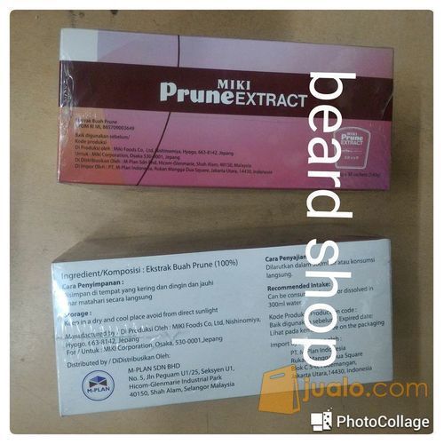 Miki Prune Extract Kemasan Stick / Sachet di Kota Jakarta Barat, DKI ...