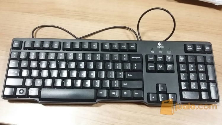 KEYBOARD PS2 LOGITECH K100 / Logitech Classic Keyboard K100 di Kab ...