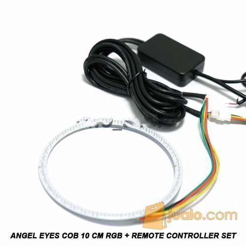 [NEW] Angel Eyes Led COB 10 cm RGB + Remote Controller Set di Kota ...