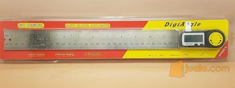 [NEW] Penggaris Busur Derajat digital 30cm / Alat Ukur Sudut digital di ...