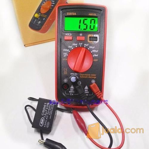 [NEW] Alat Ukur Kapasitor (Digital Capasitor Meter) A6013L / Multitest ...