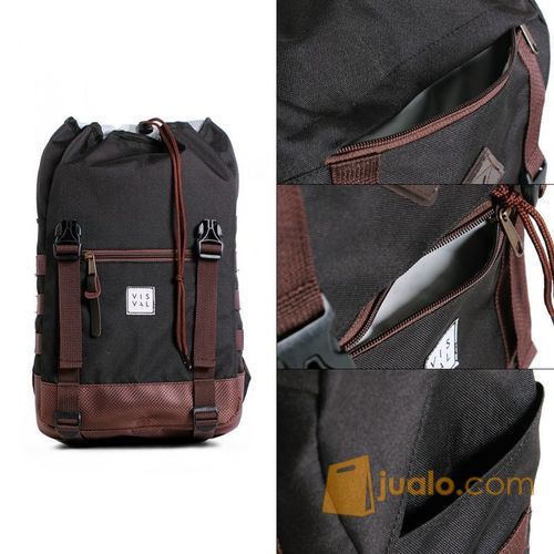 TAS RANSEL VISVAL PRIME BLACK SERIES | BACKPACK LAPTOP di Kota Bandung ...