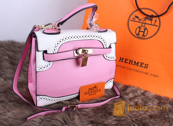 TAS HERMES KELLY ANTONI BABY PINK-PUTIH di Kota Jakarta Barat, DKI ...