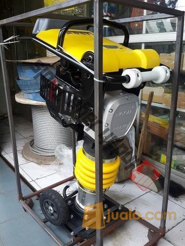 Mesin Stamper Timbris Tigon + Engine Honda Pemadat Tanah di Kota ...