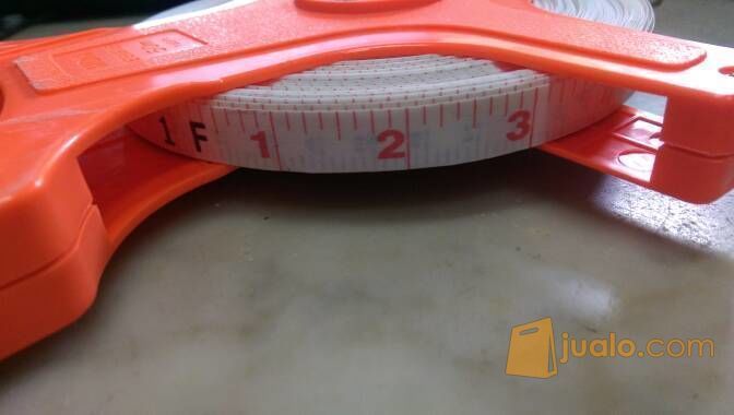 METERAN TANCAP 50 METER FIBER ROLL PANJANG (WARNA SESUAI STOK) di Kota ...