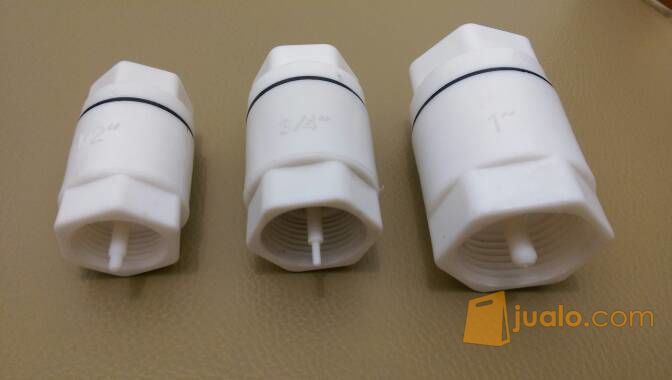 TUSEN KLEP PVC 1/2" 3/4" 1" PLASTIK POMPA AIR TESEN KLEP di Kota ...