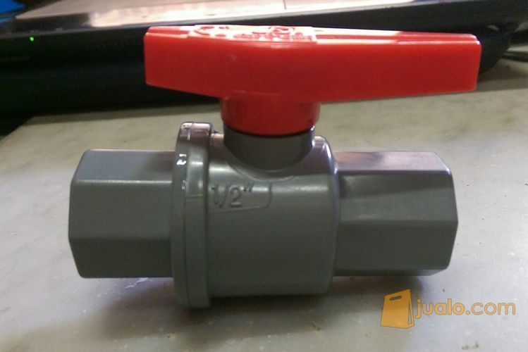 BALL VALVE PVC 1/2" / STOP KERAN 1/2" PLASTIK / STOP KRAN di Kota ...