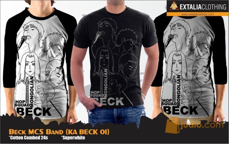 KAOS BECK MCS BAND [KA BECK 01] di Kota Yogyakarta, Yogyakarta | Jualo.com