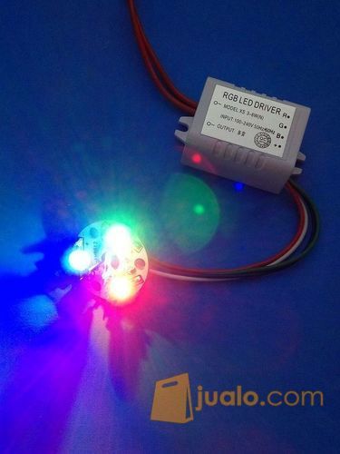 Kit Complete Lampu LED HPL RGB 3W/3 Watt + PCB 32mm di Kota Jakarta ...