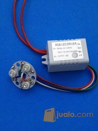 Kit Complete Lampu LED HPL RGB 3W/3 Watt + PCB 32mm di Kota Jakarta ...