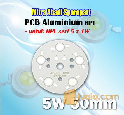 PCB LED Round Aluminium HPL 5W 50mm di Kota Jakarta Barat, DKI Jakarta ...